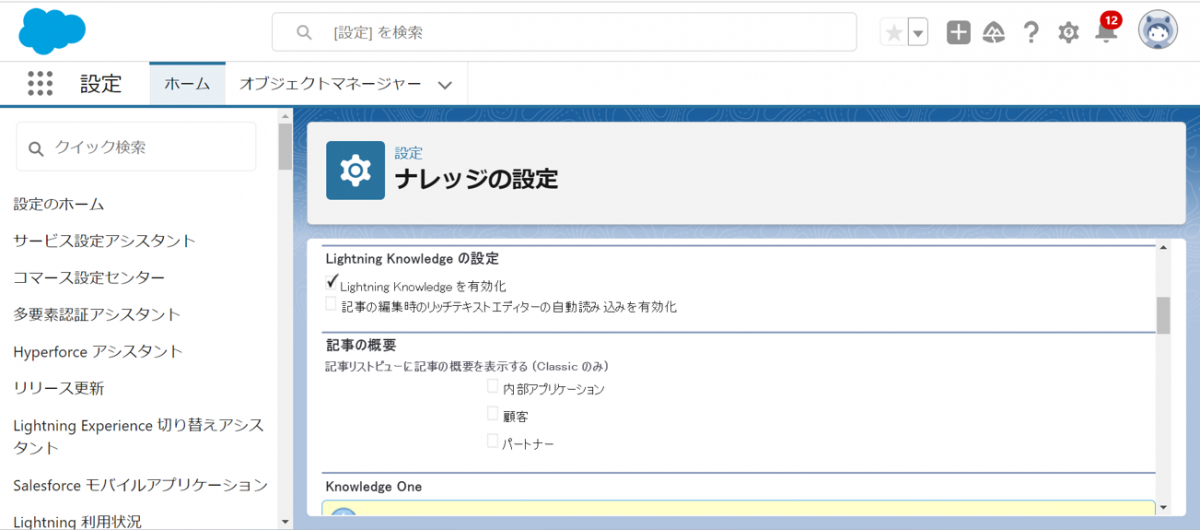 ナレッジの Lightning 記事エディターと記事のパーソナライズを有効化; Winter'25 リリース更新 - 株式会社日本システムデザイン